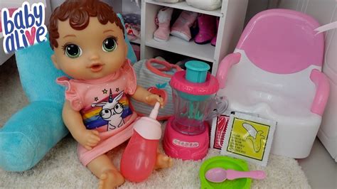 Feeding And Changing Baby Alive Abby Baby Alive Videos YouTube