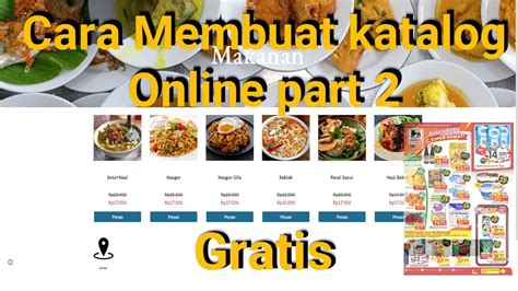 Cara Membuat Katalog Online Gratis Youtube