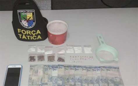Mulher é presa suspeita de tráfico de drogas em Lagarto F5 News