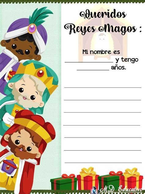 Pin De Eugenia Padilla En Navidad Plantilla De Carta De Navidad