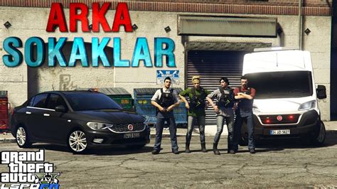 GTA 5 ARKA SOKAKLAR FİAT DUCATO ÇATIŞMA SİVİL POLİS MODU LSPDFR bölüm 5