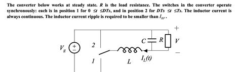 solved problem 4 3 points please derive converter s