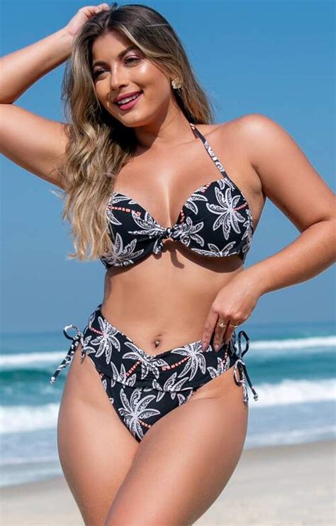 Comprar Conjunto Biqu Ni Bojo E Calcinha Cintura Alta Efeito Lipo