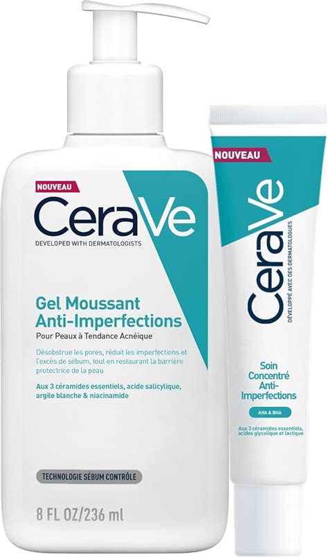 CeraVe Soin Concentré Anti Imperfections 40 ML Gel Visage Enrichi