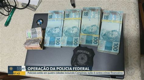 PF faz operação contra crimes financeiros e Justiça bloqueia R 129