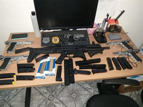 Polícia Civil da Paraíba e Pernambuco apreende 5 pistolas e uma