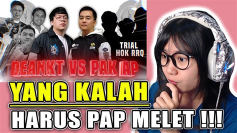 YANG KALAH HARUS PAP MELET REACTION DEANKT EXE AKMJ MP4 YouTube
