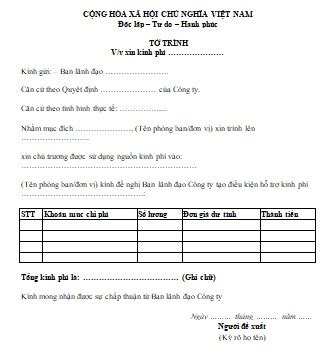 Mẫu tờ trình mới nhất 2023 và các lưu ý khi soạn tờ trình Bút Chì Xanh