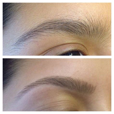 Threaded Eyebrows Before And After