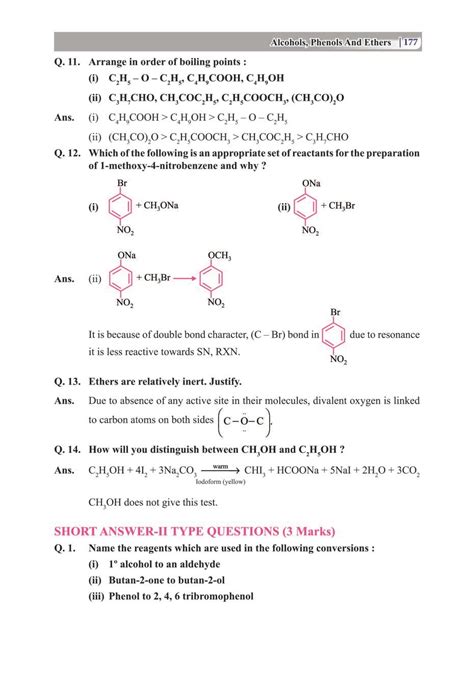 Alcohol Phenol And Ethers Notes For Class 12 Chemistry PDF OneEdu24