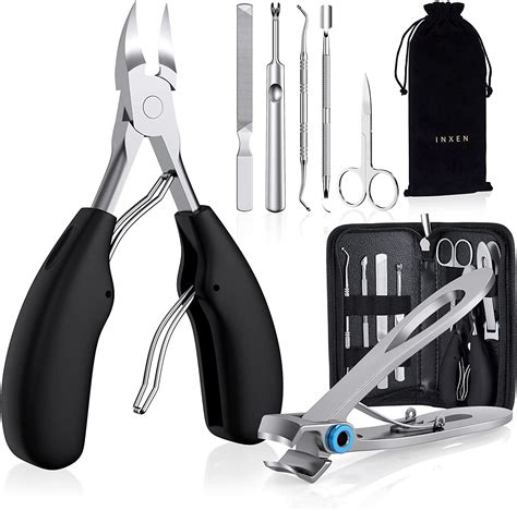 INXEN Professionnel Coupe Ongle Pince Coupe Ongle Pied Pour Ongle