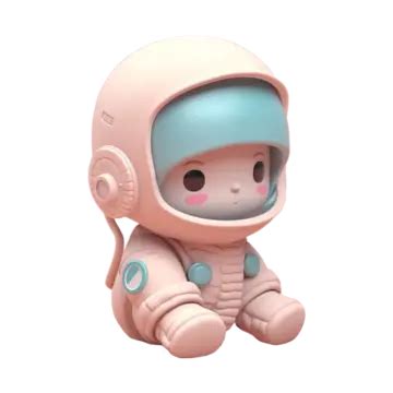 An Astronaut Sitting On A Sticker Vector Astronaut Sticker Cartoon