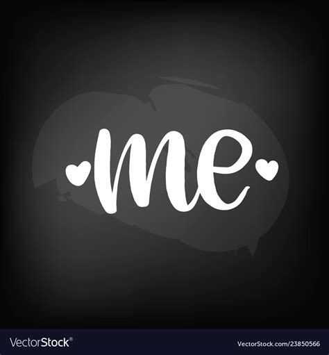 All About Me Lettering