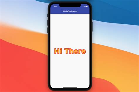 Adding A Border To Text In Flutter KindaCode