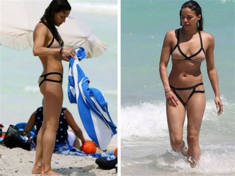 Michelle Rodríguez sorprende en las playas de Miami con sexy bikini