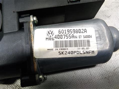Skoda Fabia 6Y Original Fensterhebermotor Vorn Rechts EBay