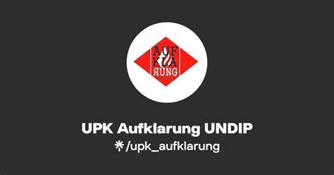 Upk Aufklarung Undip Instagram Facebook Tiktok Linktree