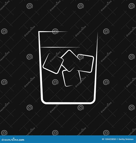 Vector Del Icono Del C Ctel Pictograma Aislado En Fondo S Mbolo