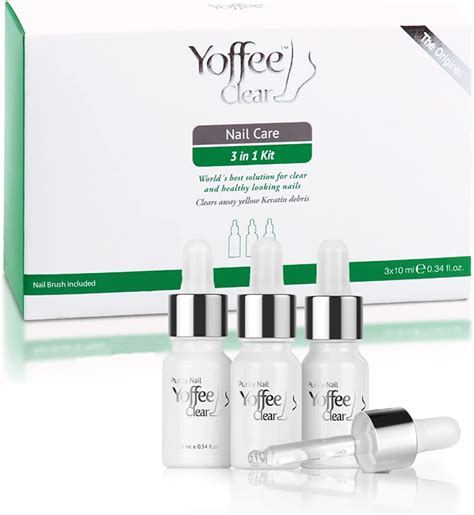 Yoffee Clear Nail Care Lot Mycose Ongle En Traitement De Haute