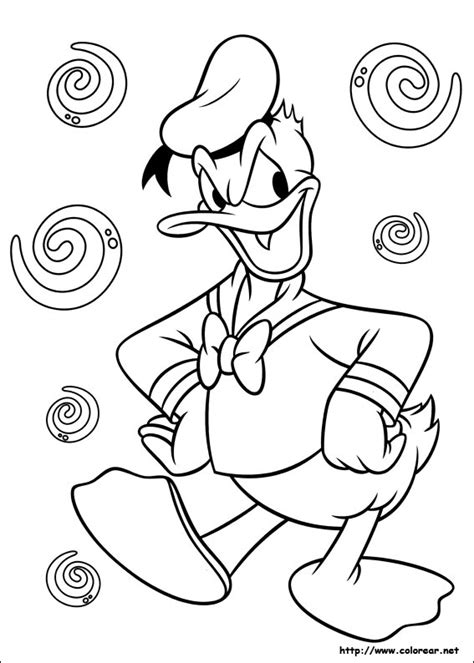 Dibujos Para Colorear De Donald