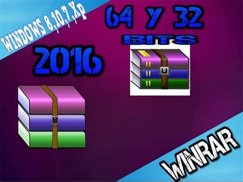 DESCARGAR E INSTALAR WINRAR 32 y 64 BITS EN ESPAÑOL ACTIVADO PARA TODOS