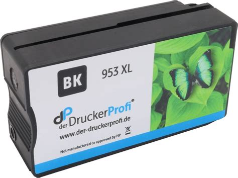 Kompatibel Zu HP 953XL Tinte Schwarz 42 5 Ml Der DruckerProfi
