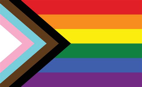 Progress Pride Flag Progress Pride Rainbow Flags Symbol Of The LGBT