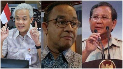 Survei Indikator Elektabilitas Ganjar Sebagai Capres Ungguli