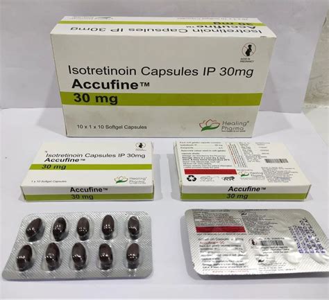 Isotretinoin ACCUFINE 30 Mg ISTRETINOIN CAPSULES Packaging Type
