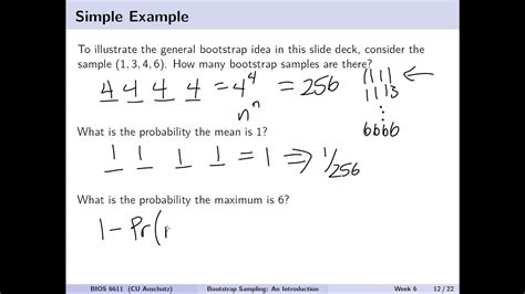 introduction to bootstrap resampling youtube