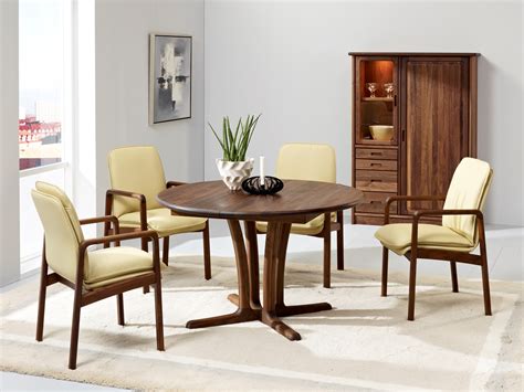 DAM 2000 Green S Interiors Runder Esstisch Nussbaum Kirschbaum
