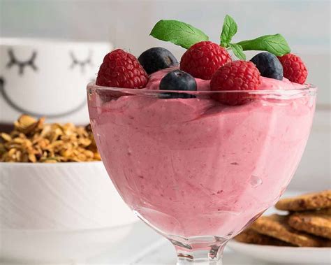 Mousse De Frutos Rojos Receta Paso A Paso
