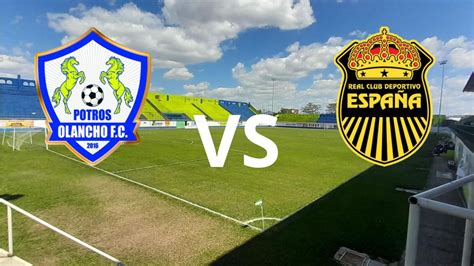 EN VIVO online Olancho FC vs Real España hoy hora alineaciones y