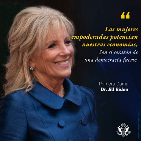 US Embassy Bogota On Twitter Primera Dama Jill Biden Cuando Las