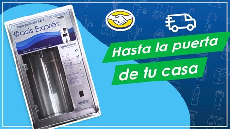 Como es comprar una máquina vending de agua por internet Oasis