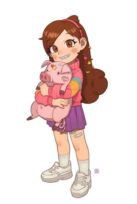 Mabel Pines GF Арт GF art GF Персонажи PossumMachine