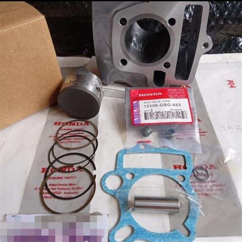 Jual Honda Genuine Part Blok Seher Piston Kit For Supra Fit New Revo