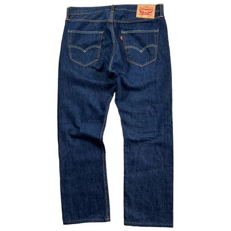 Spodnie Jeansowe LEVIS 501 36x30 Straight Proste Męskie Dżins Denim