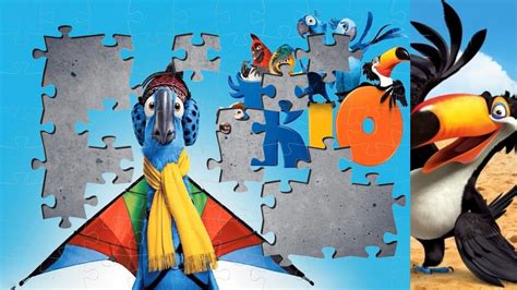 MOVIE RIO 2011 BLU JEWEL NICO RAFAEL PEDRO AND LUIZ Jigsaw
