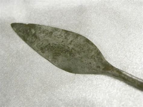 ANCIENNE POINTE DE Lance Fleche Fer Forge Chasse Art Premier Afrique