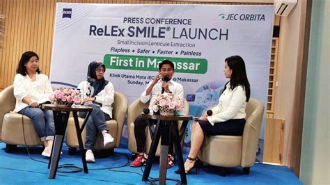 JEC Orbita Makassar Kenalkan Layanan ReLEx SMILE Penunjang Kesehatan