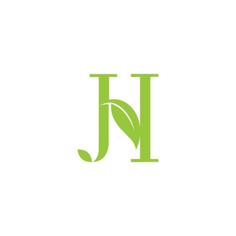 Hj Jh H And J Abstract Initial Monogram Letter Alphabet Logo Design