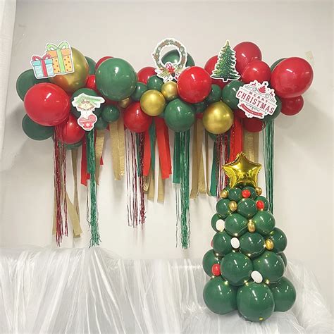 Recolectar 127 Images Adornos De Navidad Con Globos Viaterra Mx