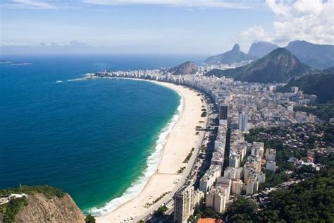 Busy Beach Review Of Copacabana Beach Rio De Janeiro Brazil