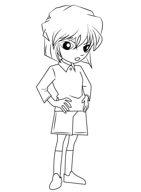 Tranh tô màu Conan