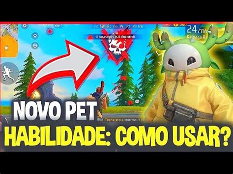 COMO FUNCIONA HABILIDADE DO NOVO PET NA PRÓXIMA ATUALIZAÇÃO DO FREE