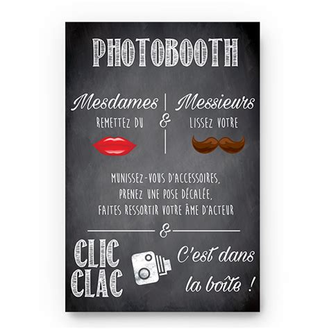 Affiche Photobooth Affiche Photobooth Organiser Un Mariage