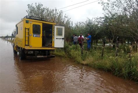 Defensa Civil asiste a familias afectadas por la lluvia en Estación
