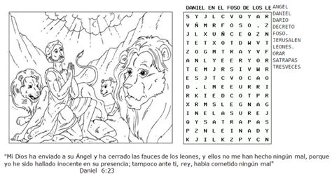 Top 66 imagen actividades para niños sobre daniel y los leones