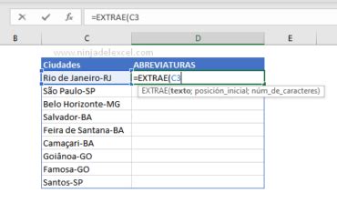 Función ENCONTRAR en Excel de Forma Práctica Ninja del Excel
